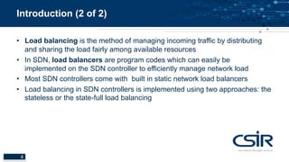 Multipath Load Balancing for SDN Data Plane | PDF