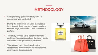 Purchase drivers for iconic products in the luxury sector | PDF