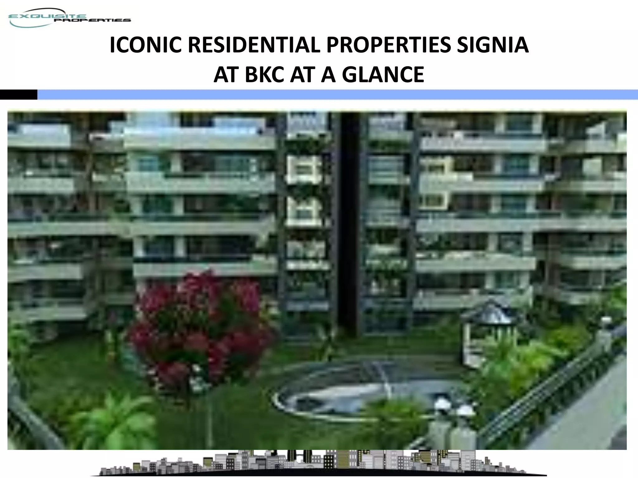 Iconic residential property at bkc | PDF