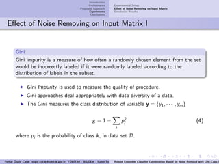 Robust Ensemble Classifier Combination Based on Noise Removal with One-Class SVM | PDF