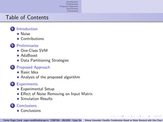Robust Ensemble Classifier Combination Based on Noise Removal with One-Class SVM | PDF