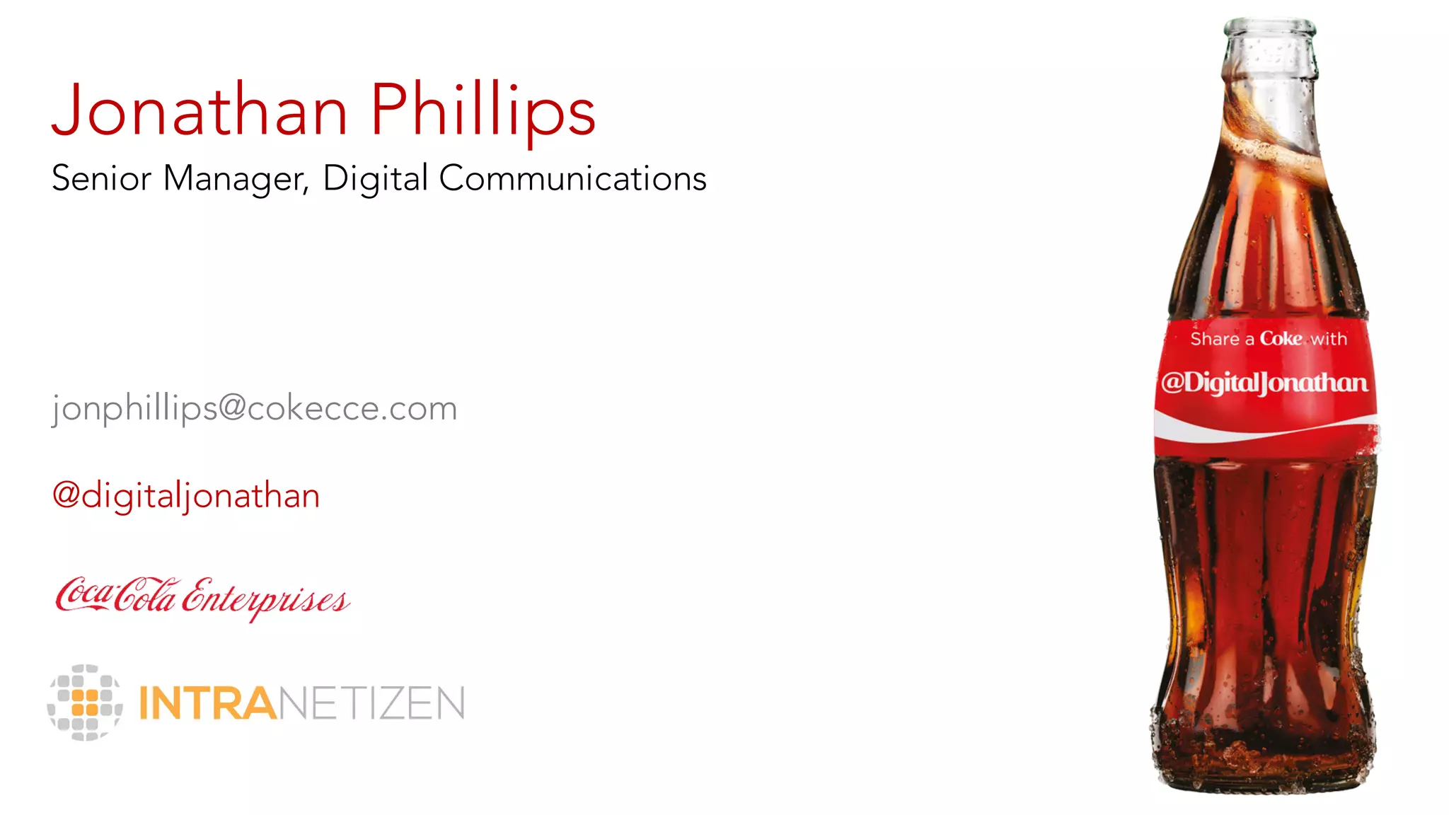 iConnect 2015 – the Coca Cola Enterprises intranet | PDF