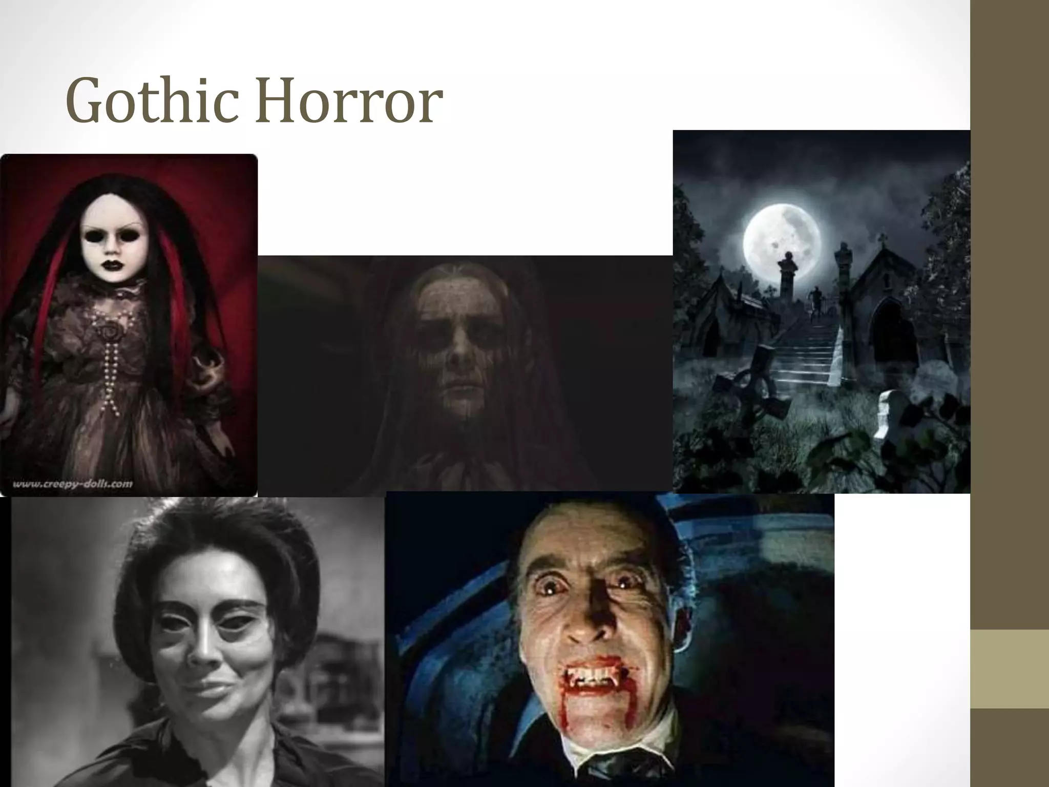 Iconography of horror films | PPTX