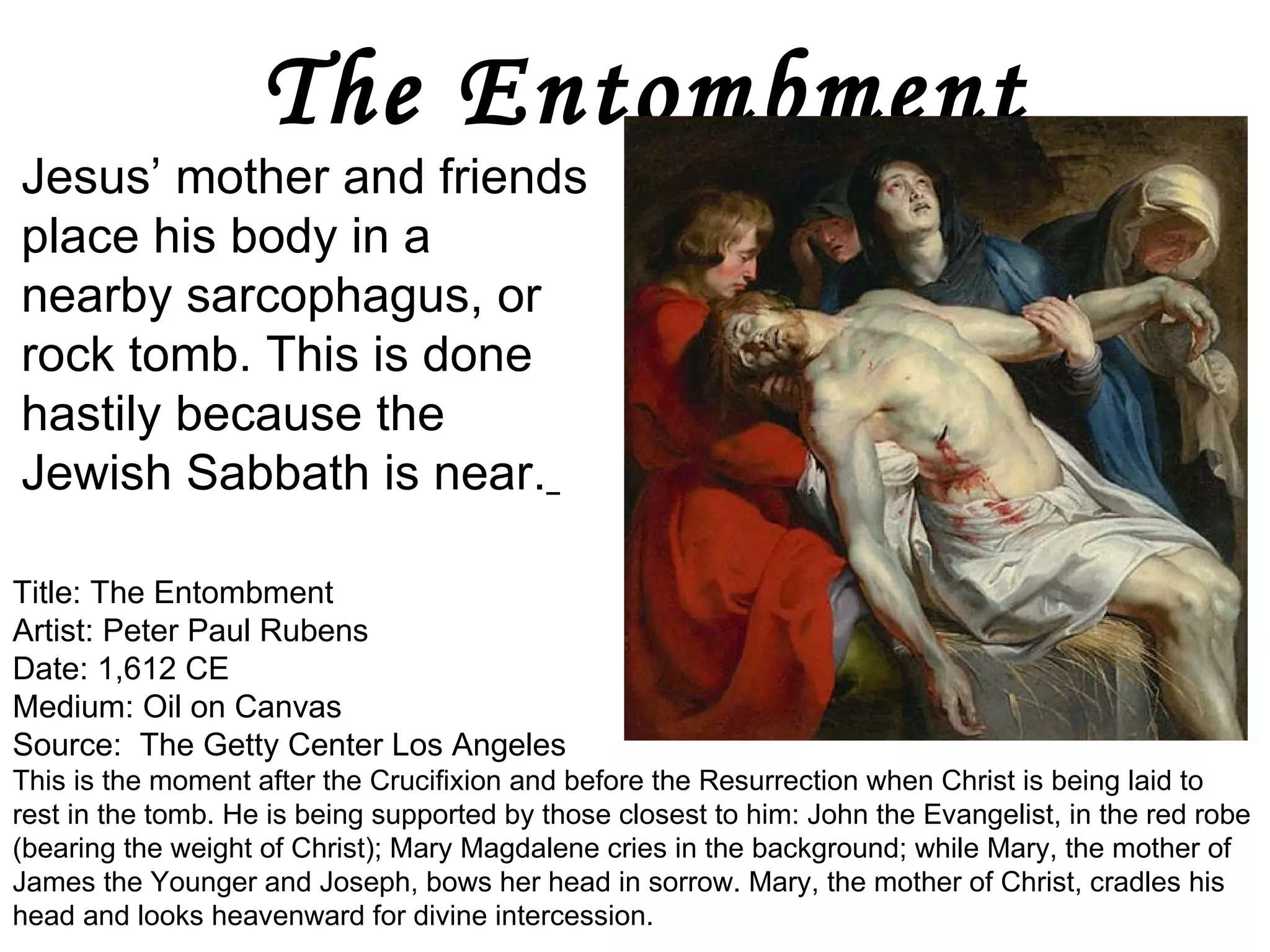 Iconography Of Jesus Passion Cycle | PPS