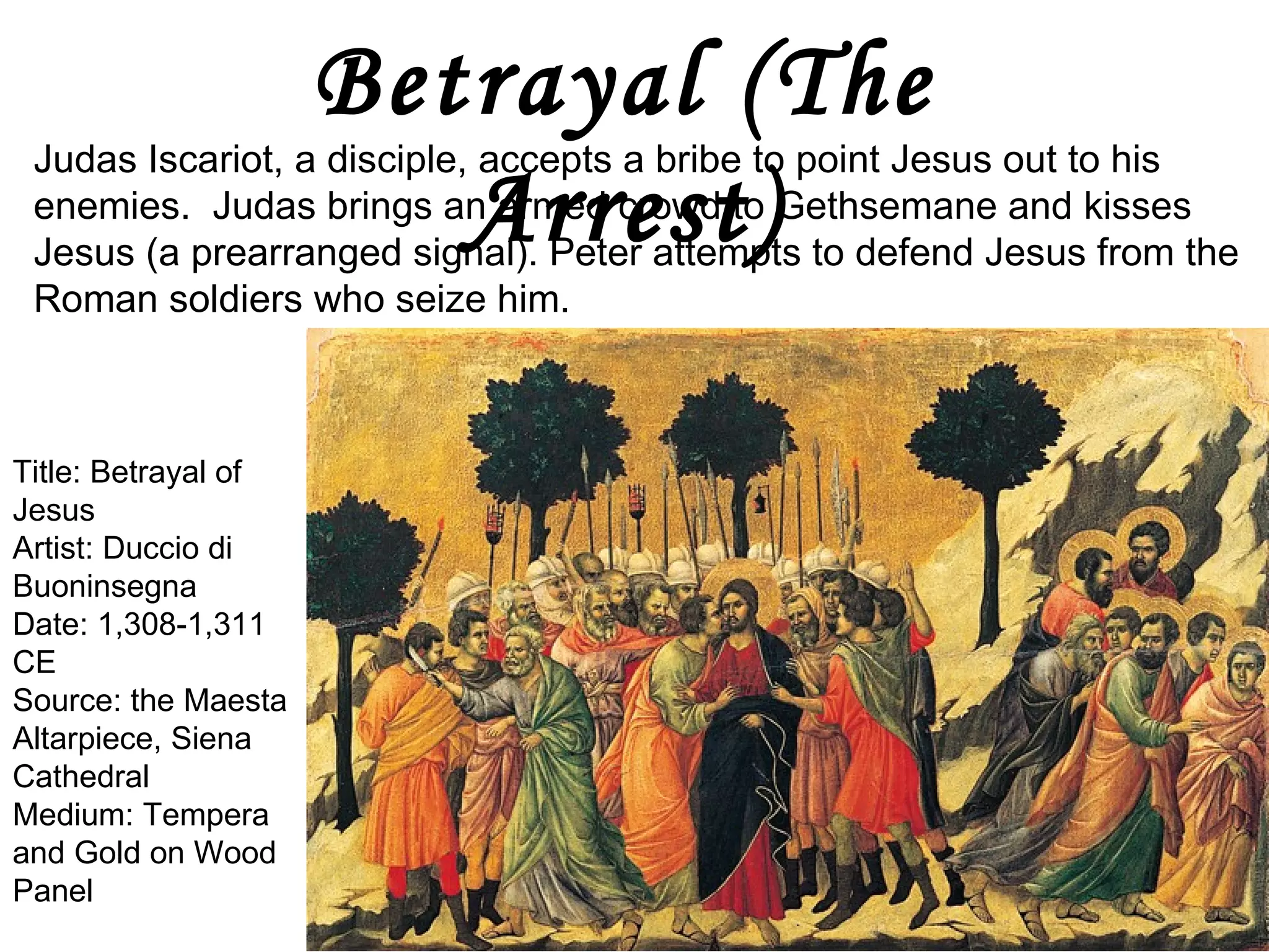 Iconography Of Jesus Passion Cycle | PPS