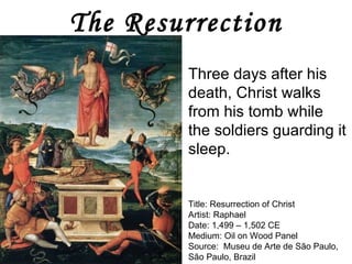 Iconography Of Jesus Passion Cycle | PPS