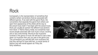 Iconography of music videos | PPT