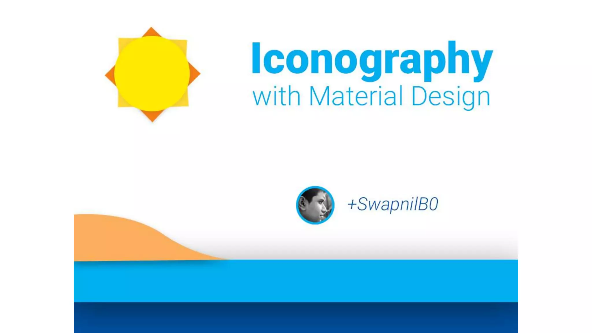 Iconography with Material Design (Workshop) | PPT