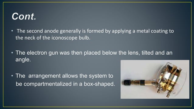 Iconoscope camera tube | PPT
