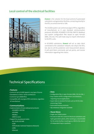 iControl: Substation SCADA | PDF