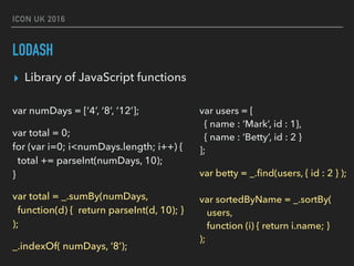 Modernising a Notes app with AngularJS | PPT