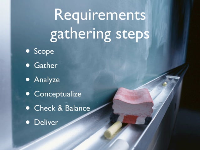 ICONUK - Requirements Gathering "...or the secret art of mind reading ...