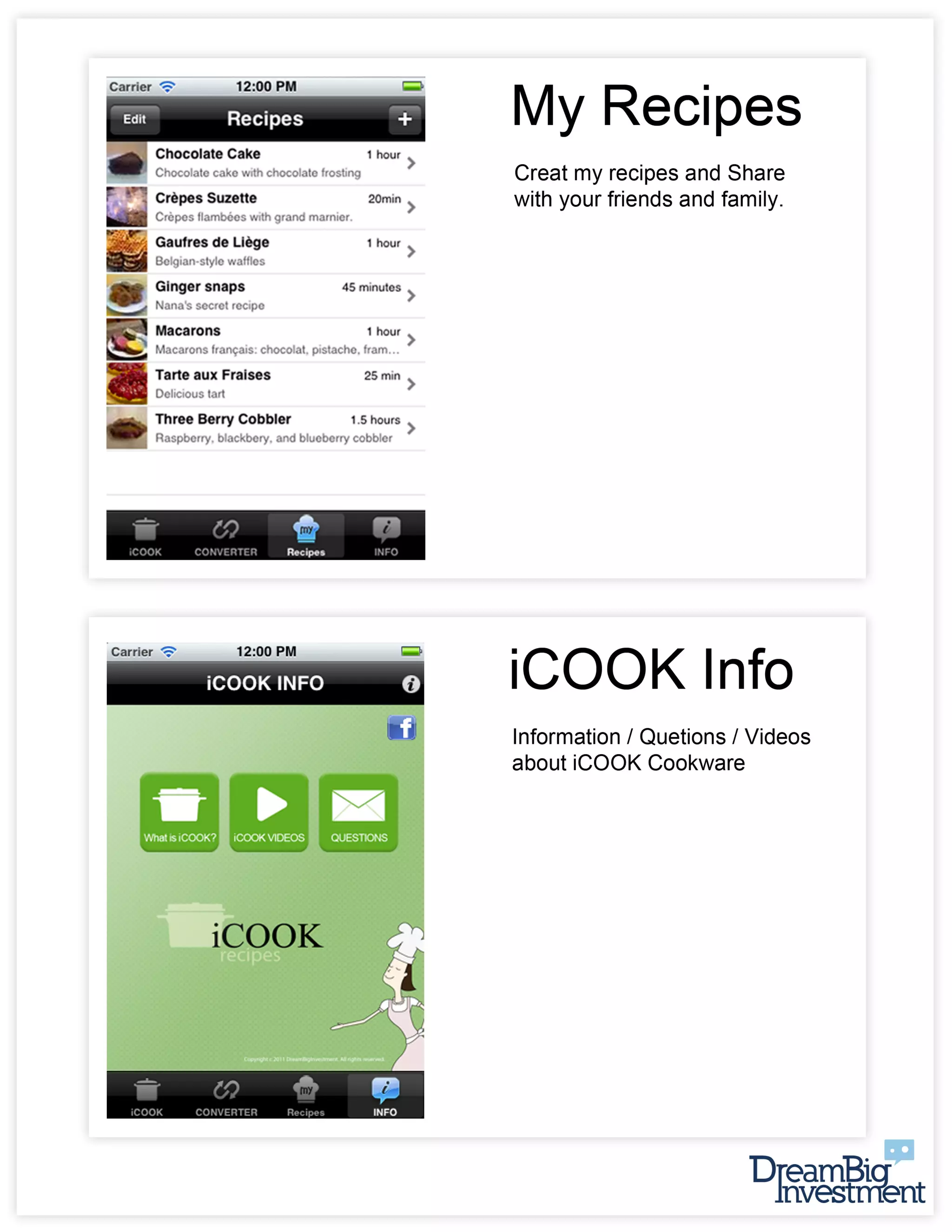 Icook final brochure | PDF
