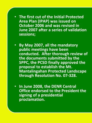 The Inconvenient Realities of Protected Area Management in the ...