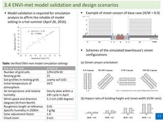 Modelling the urban microclimate effects of street configurations on ...