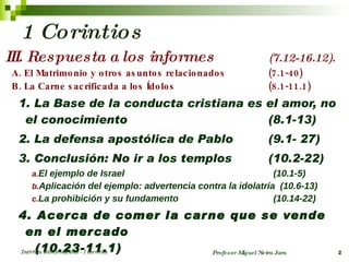 I corintios clase 6 | PPT