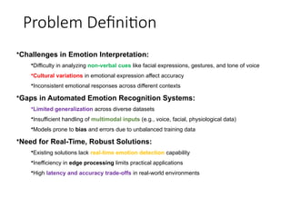 AI-Driven Emotion Recognition - Integrated Electronic Systems | PPTX