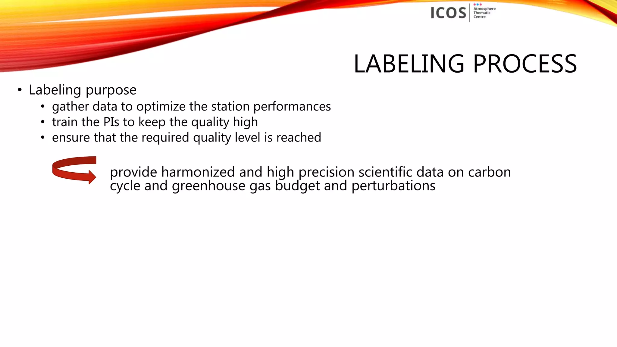 ICOS ATC Labeling Process | PPTX