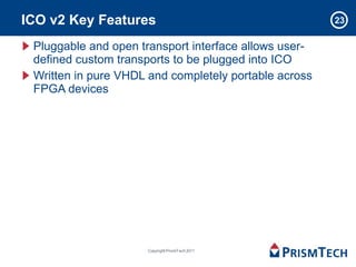 Spectra IP Core ORB - high-performance, low-latency solution for FPGA-GPP component integration ...