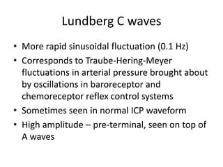 Intracranial pressure - waveforms and monitoring | PPSX