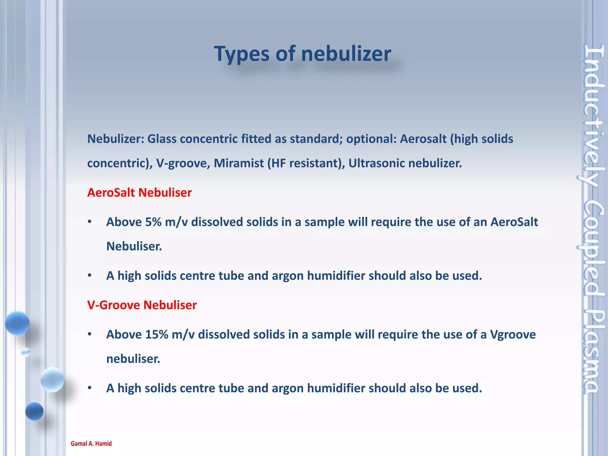inductively coupled plasma ICP techniques & applications | PPTX