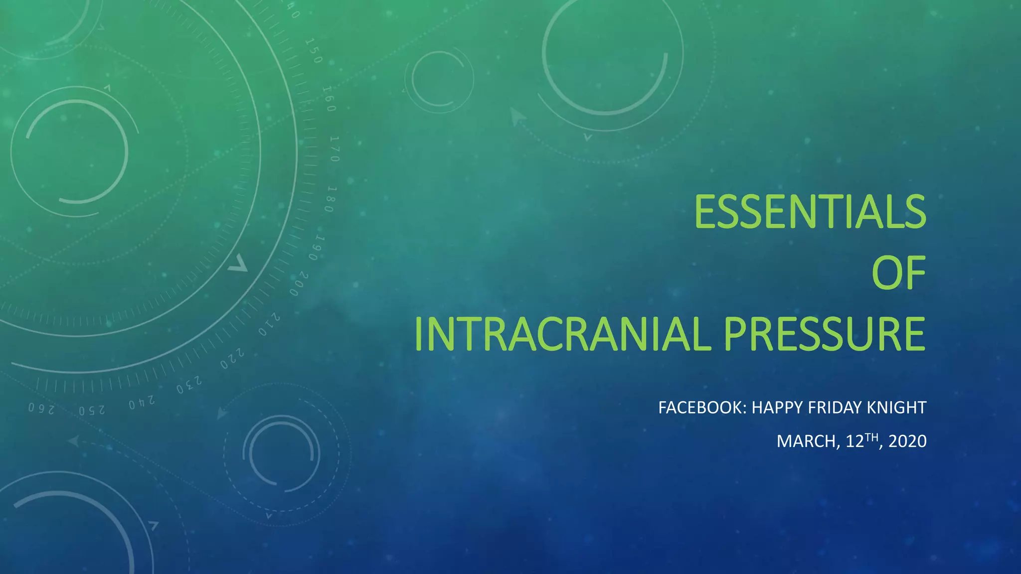 essentials of intracranial pressure (ICP) | PPTX | Brain and Nervous System Disorders | Diseases ...