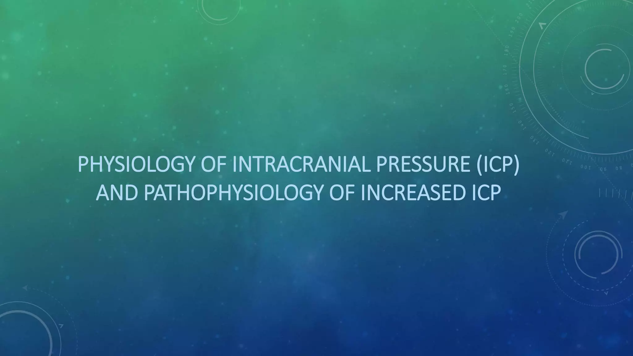 essentials of intracranial pressure (ICP) | PPTX | Brain and Nervous System Disorders | Diseases ...