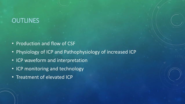 essentials of intracranial pressure (ICP) | PPTX | Brain and Nervous System Disorders | Diseases ...