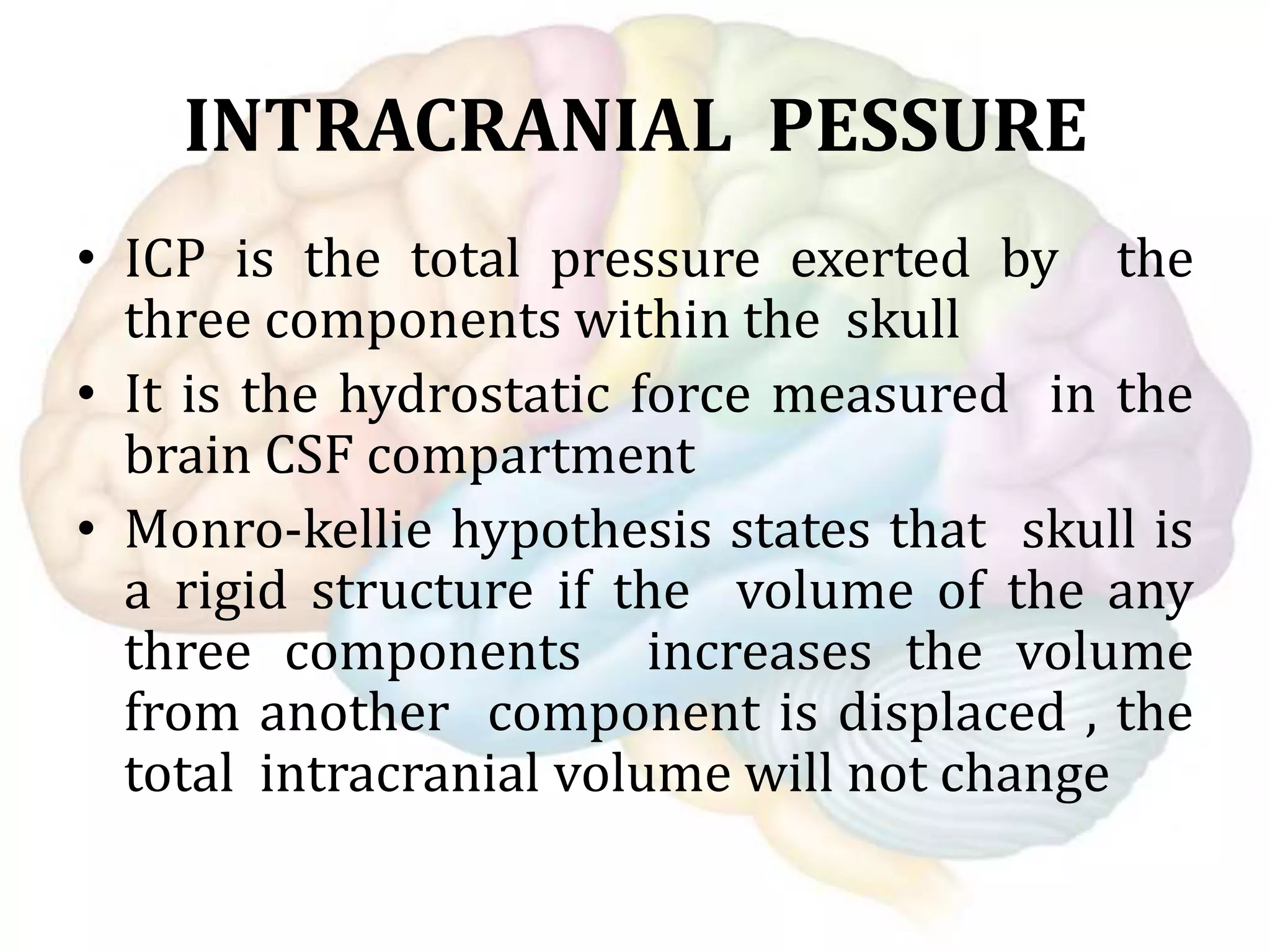 INCREASED INTRACRANIAL PRESSURE | PPTX