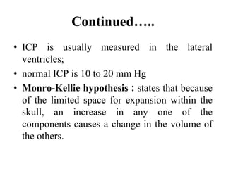 PathoPhysiology of Intra cranial pressure.pptx