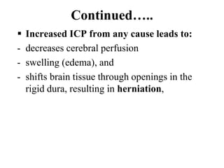 PathoPhysiology of Intra cranial pressure.pptx