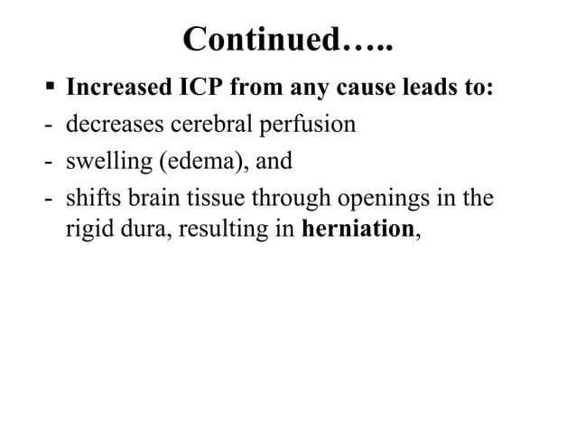 PathoPhysiology of Intra cranial pressure.pptx