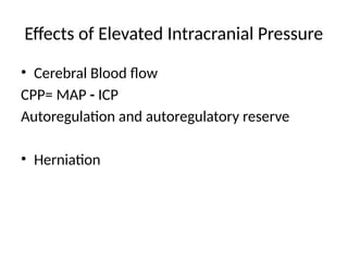 Intracranial Pressure Principles monitoring and management.pptx
