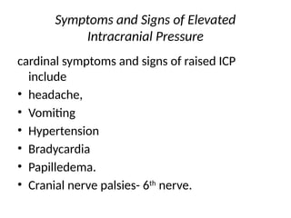 Intracranial Pressure Principles monitoring and management.pptx