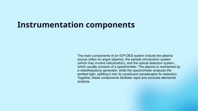 ICP-OES.pptxInductively Coupled Plasma Optical Emission Spectroscopy ...