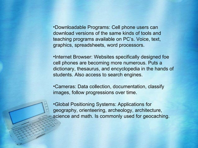 Mobile Technology in the Classroom | PPT | Education