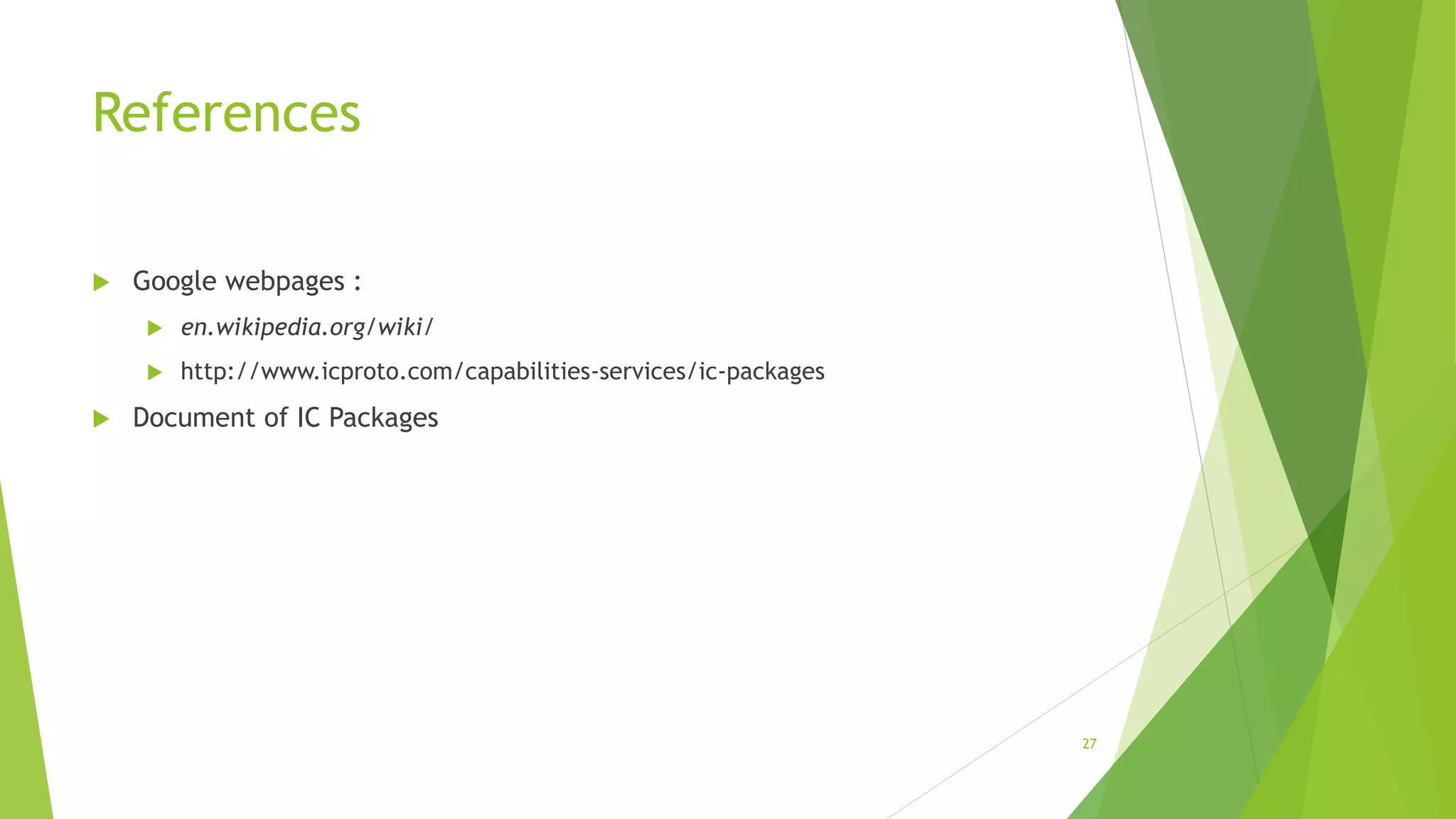 OVERVIEW OF IC PACKAGING | PDF