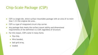 OVERVIEW OF IC PACKAGING | PDF