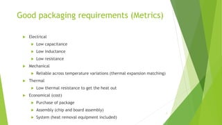 OVERVIEW OF IC PACKAGING | PDF