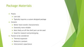 OVERVIEW OF IC PACKAGING | PDF