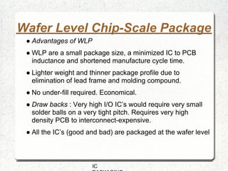 IC Packaging | PDF