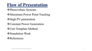 ICPCCI19_CPG-UVT BASED GRID CONNECTED PV SYSTEM | PDF