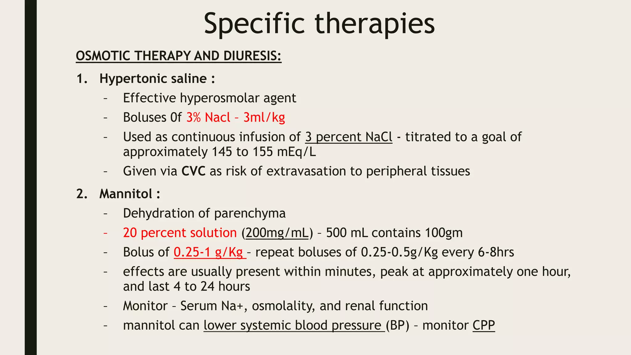 ICP control and CSF drainage - Final.pptx | Death, Injury, or Military ...