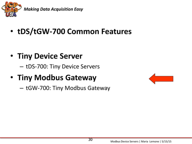 Introduction To Modbus To Ethernet Device Servers And Modbus Tcp To Rtu Gateways Pptx