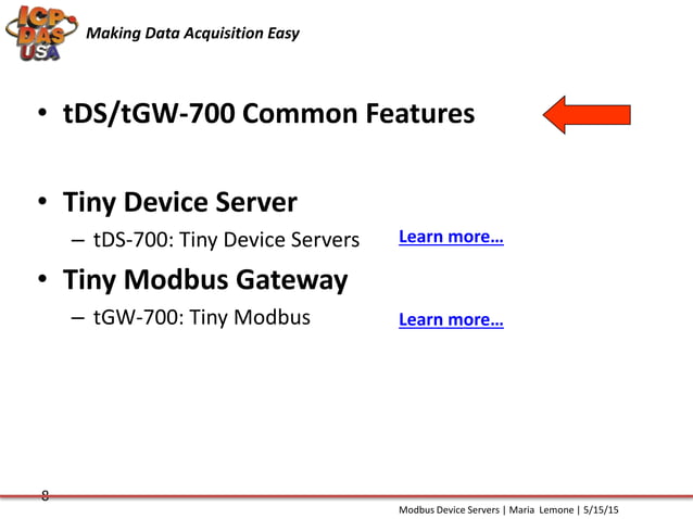 Introduction To Modbus To Ethernet Device Servers And Modbus Tcp To Rtu Gateways Pptx