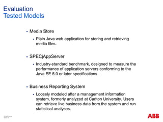 Rapid Performance Modeling by transforming Use Case Maps to Palladio Component Models | PPT