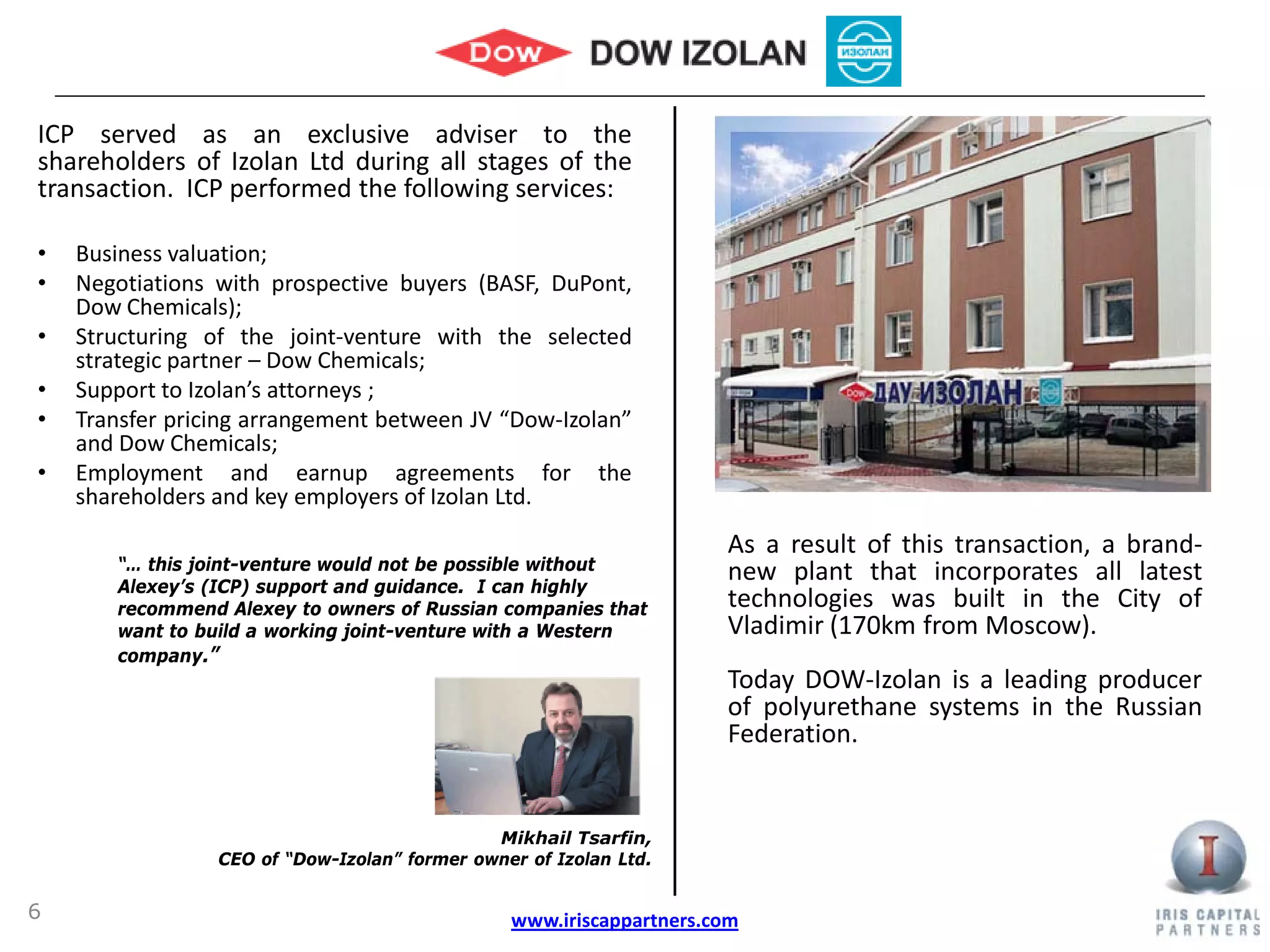 ICP General Presentation | PDF
