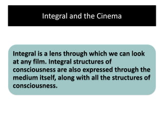 Integral Goes to the Movies | PPSX