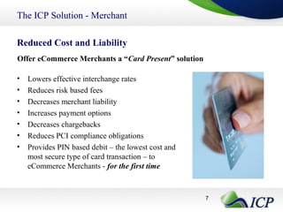 Icp Introduction To E Commerce Merchants September2009 Slide Share | PPT