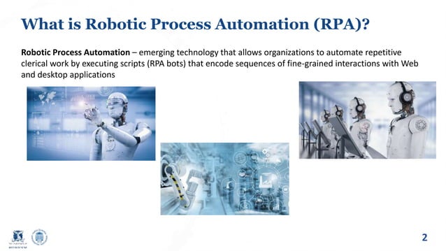 Identifying Candidate Routines For Robotic Process Automation From Unsegmented Ui Logs Ppt